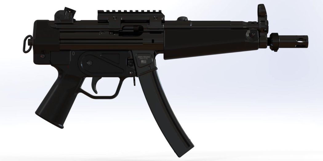 Zenith Arms ZF-5 Pistol an Excellent Clone of H&K Legendary Submachine ...