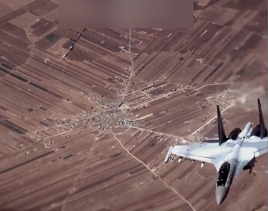Russian Su-35 Fighter Jets Taunt American and French Aircraft In Skies ...