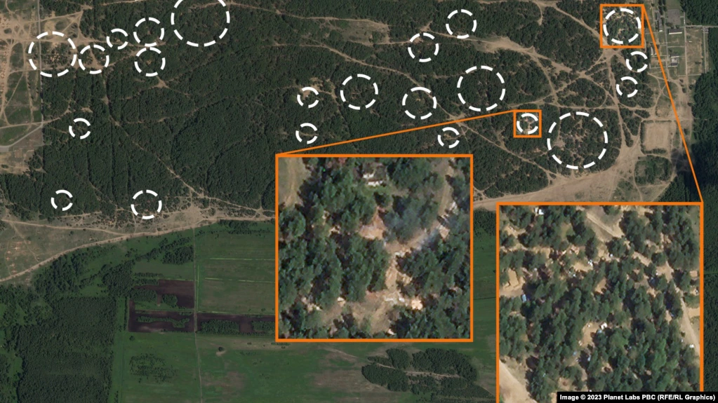 Wagner Group’s Camp Being Fortified Inside Belarus, Images Show ...