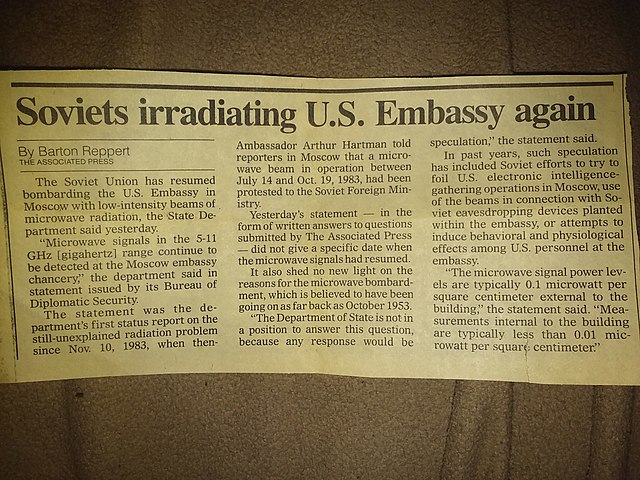 Havana Syndrome and the ‘Moscow Signal’: A Sobering Red Flag – Soldier ...