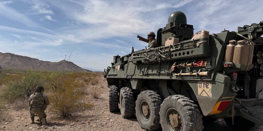 US Soldiers Patrol the Southern Border with Stryker Power – Soldier of ...