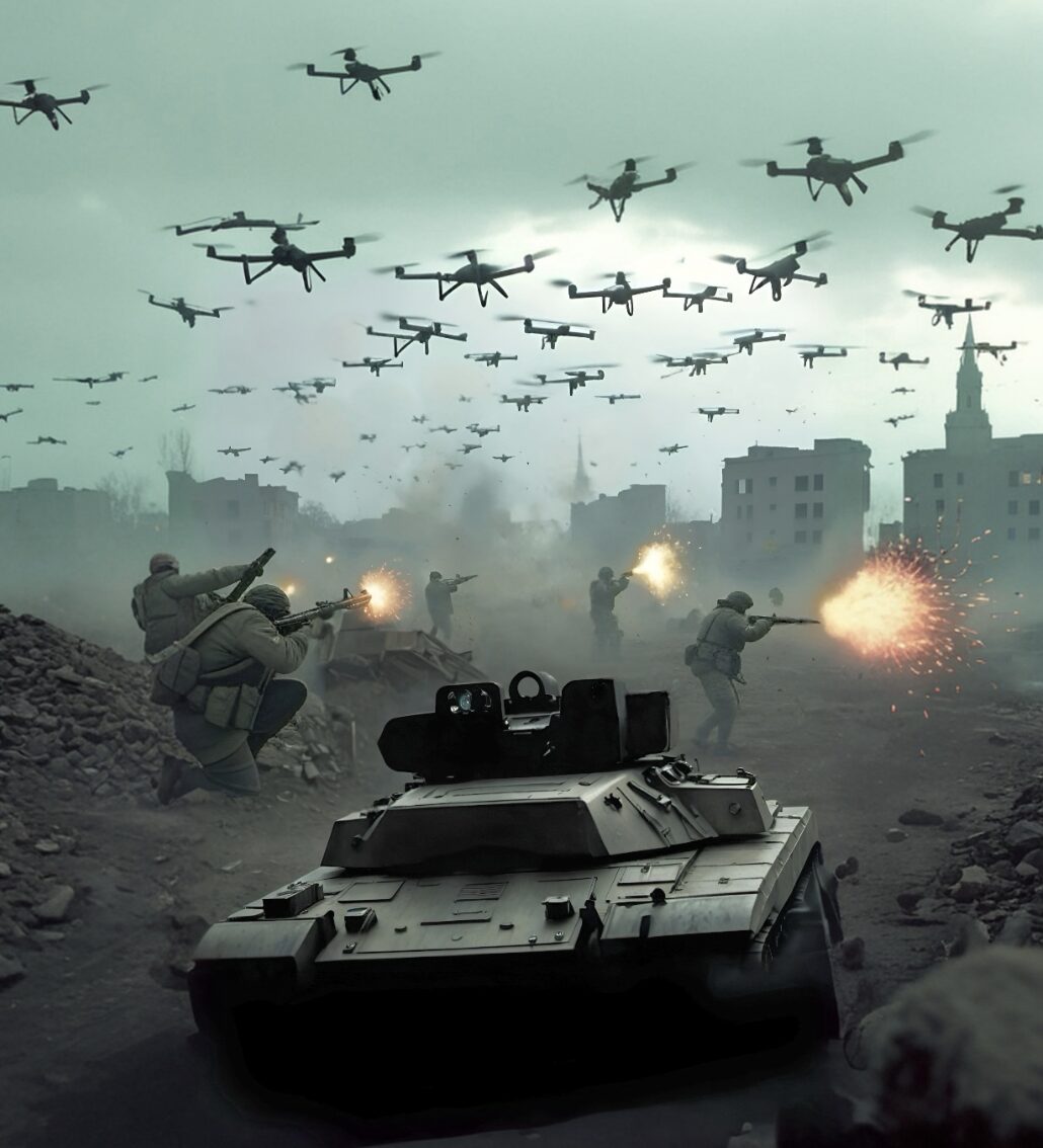 Threatening Skies: Countering the Drone Swarm Apocalypse – Soldier of ...