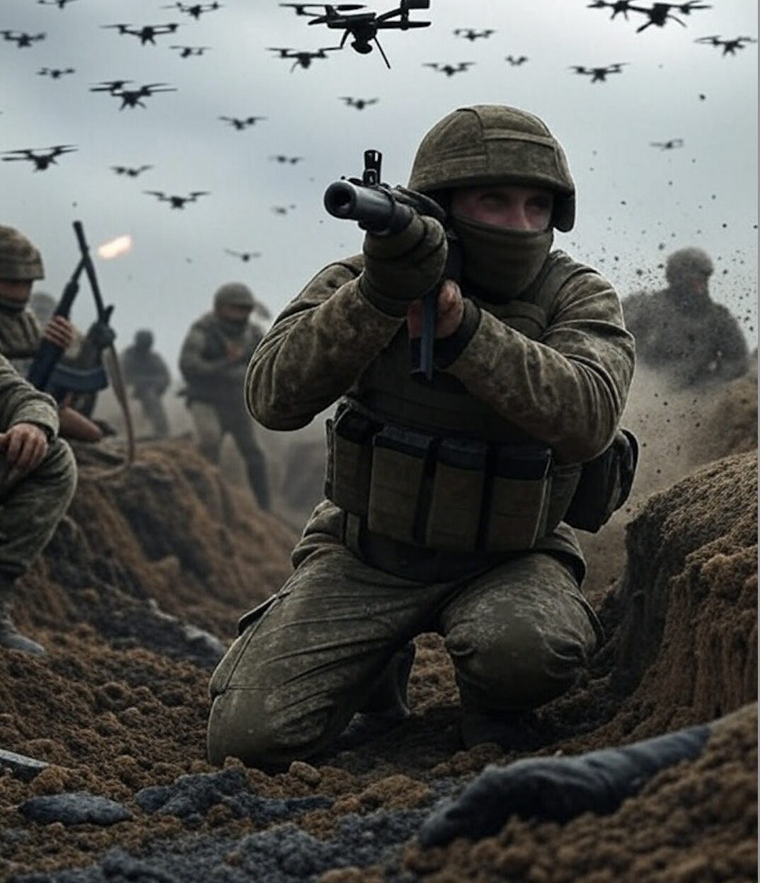 Threatening Skies: Countering the Drone Swarm Apocalypse – Soldier of ...